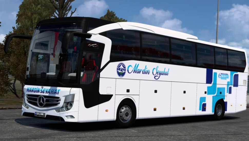 mercedes benz travego 16 skinpack v5 4.1 - ETS 2